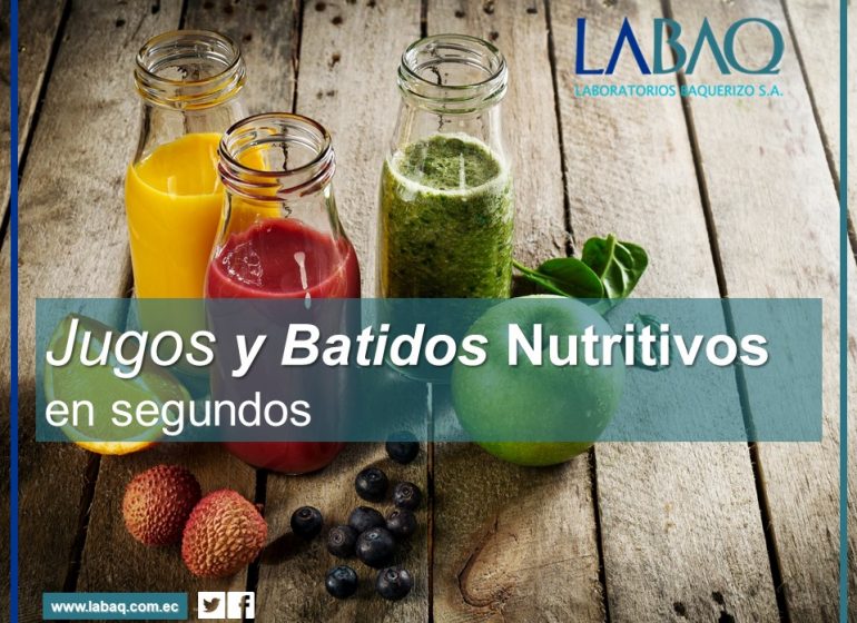 Jugos y Batidos nutritivos ¡en segundos! – LABAQ Laboratorio Médico